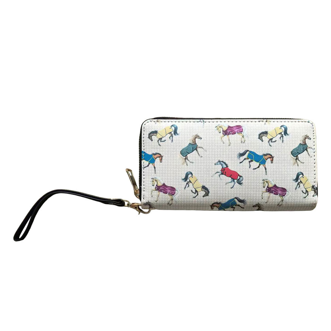 Awst Int'l Lila Horses In Blankets Clutch Wallet – JPC Equestrian